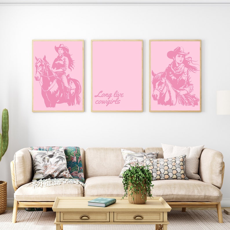 Coastal Cowgirl, Disco Cowgirl, Cowgirl Png, Trendy Wall Art, Southwest ...