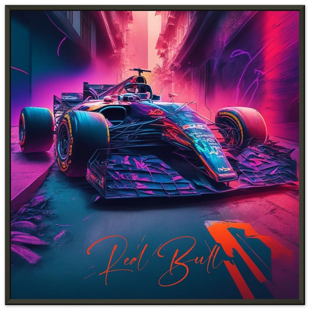 Red Bull RB19 Formula 1 Premium Matte Paper Metal Framed Poster - Etsy
