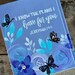 Hand Painted Floral and Butterfly Bible Cover - Etsy