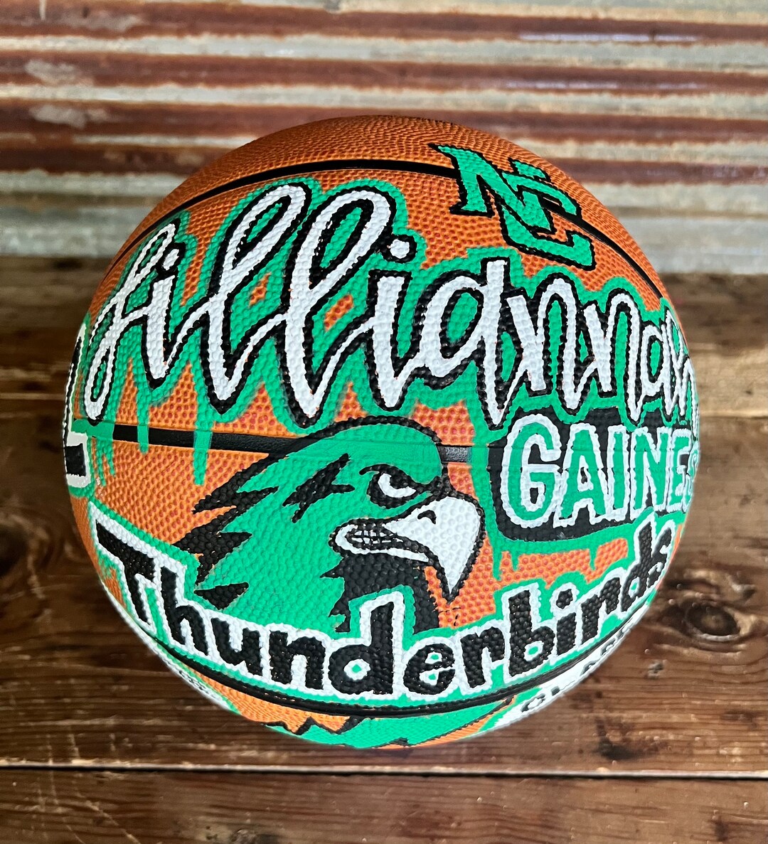 Hand Painted Basketball Sports Memorabilia - Etsy