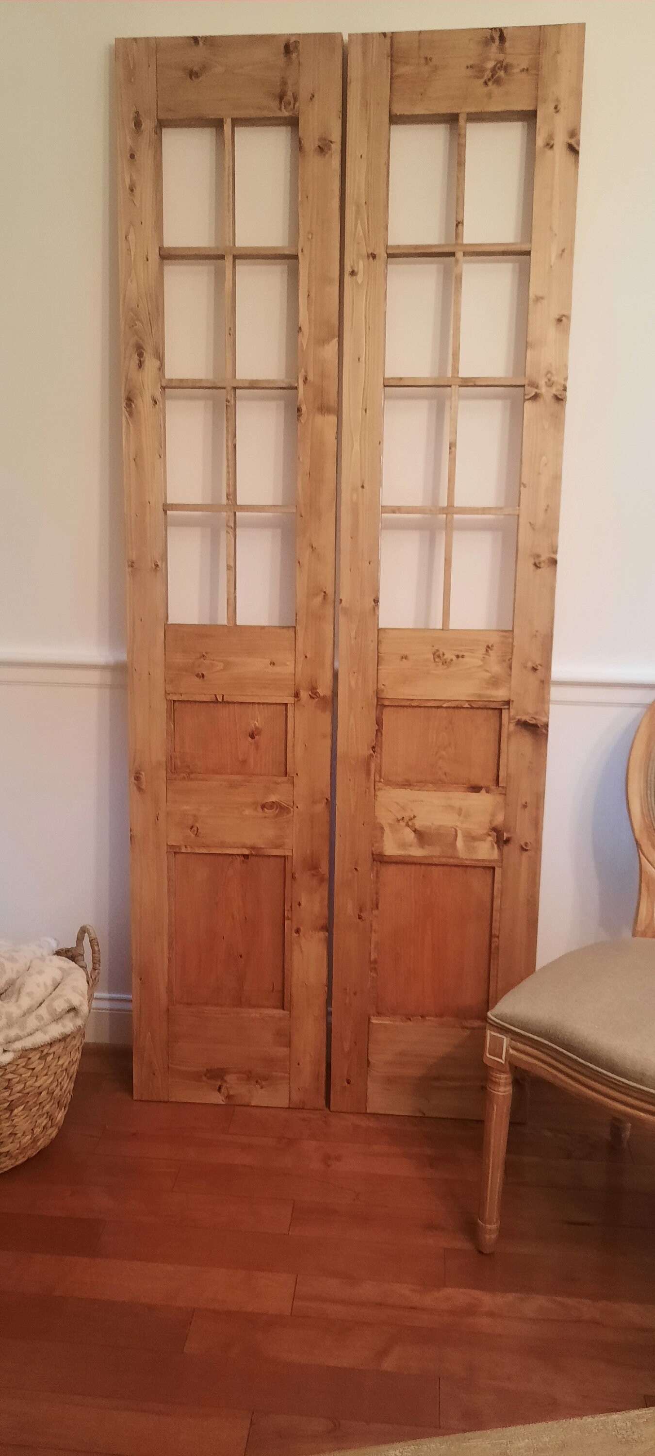Custom Wood French Doors...made in Many Sizes...your Space - Etsy