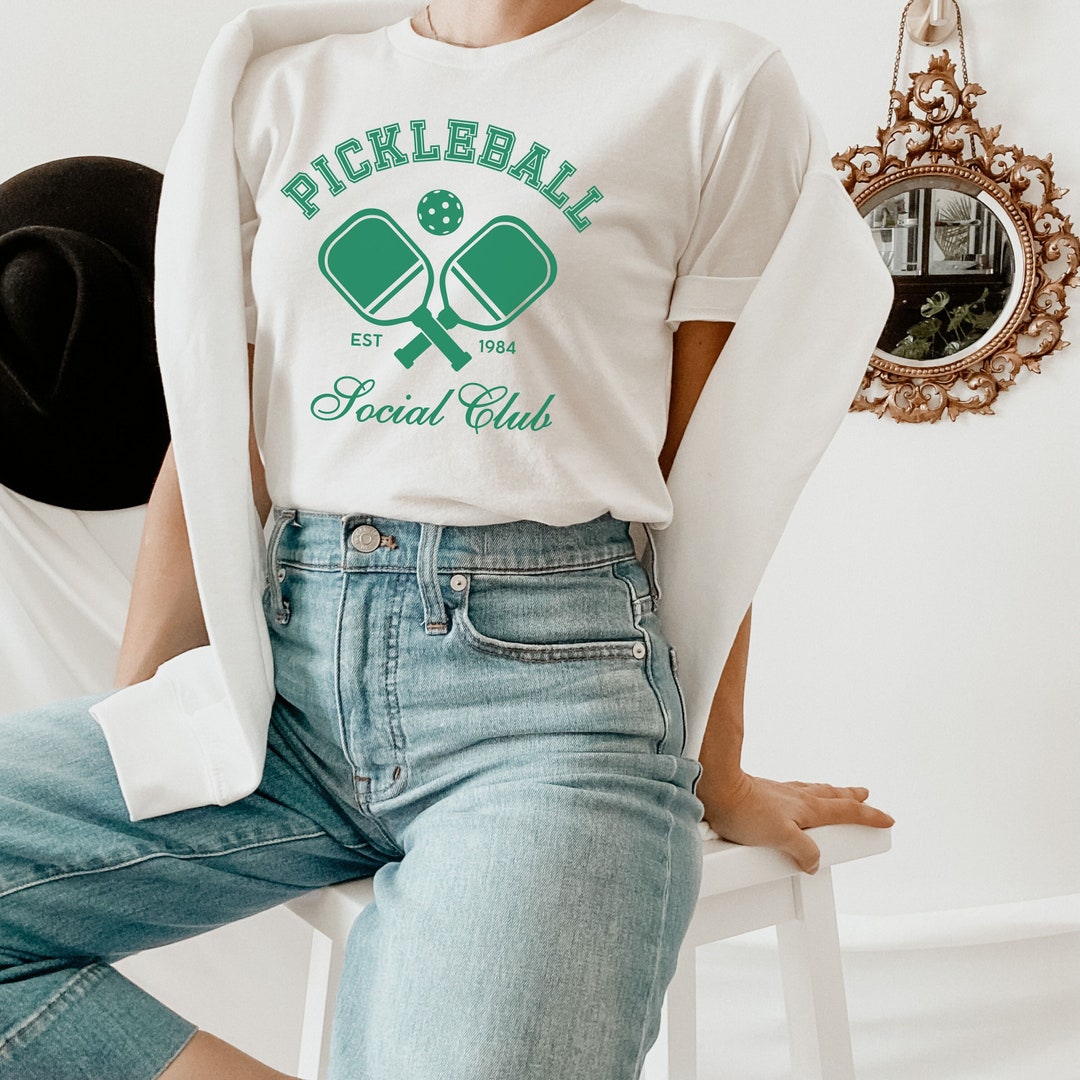 Pickleball Shirt, Pickleball Social Club Shirt, Preppy Pickleball Shirt ...