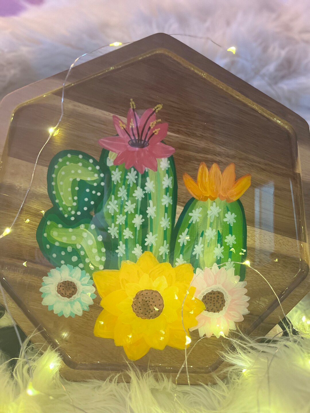 Wild West Tray Colorful Desert Tray Desert Oasis Tray - Etsy