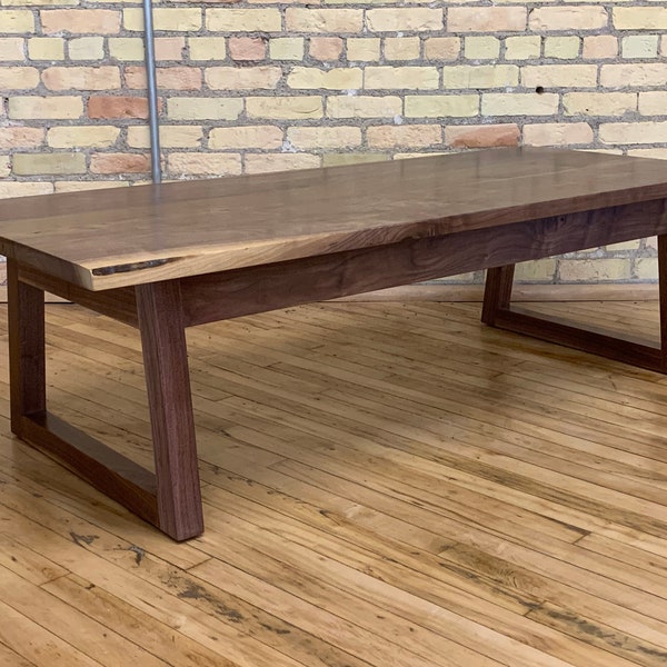 Walnut Coffee Table - Etsy
