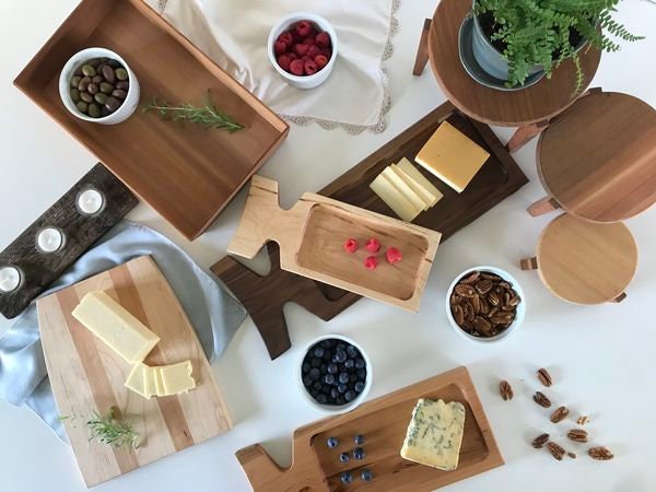 Indoor Cedar Plant Stand | Trio | Nesting Plant Stands | Nesting Wood ...