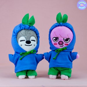 Fruit Hoodies SKZOO, Mini Skzoo Clothes, Mini Skzoo Outfits, Stray Kids ...