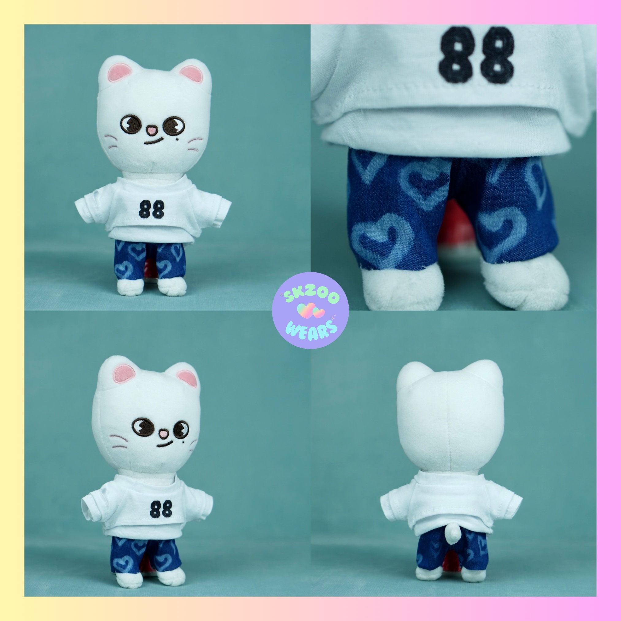 Maxident Stray Kids OT8 Skzoo Outfits Case 143 Skzoo Clothes - Etsy UK