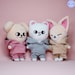Skzoo Hoodie Set, Stray Kids Plushies, Skzoo Outfits, Skzoo Clothes ...