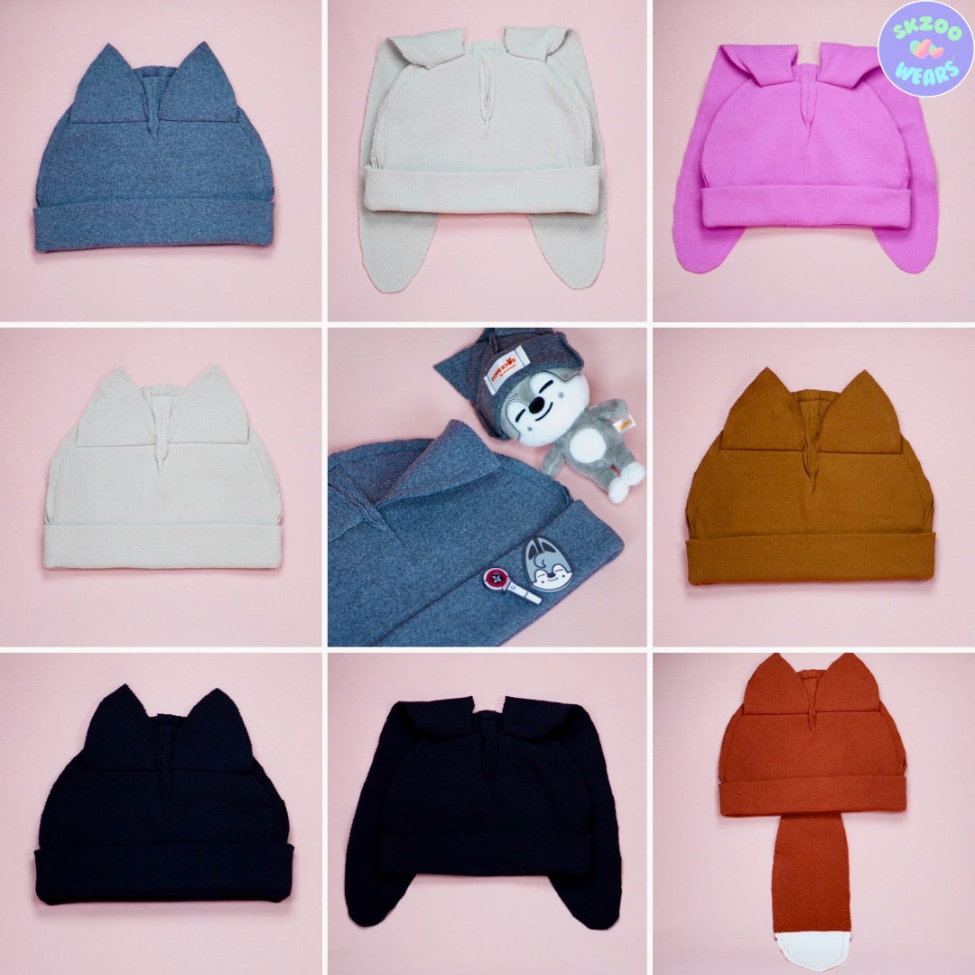 Kpop Beanies, Stray Kids Animal Hats, LOVER Beanie, Stray Kids Gift ...