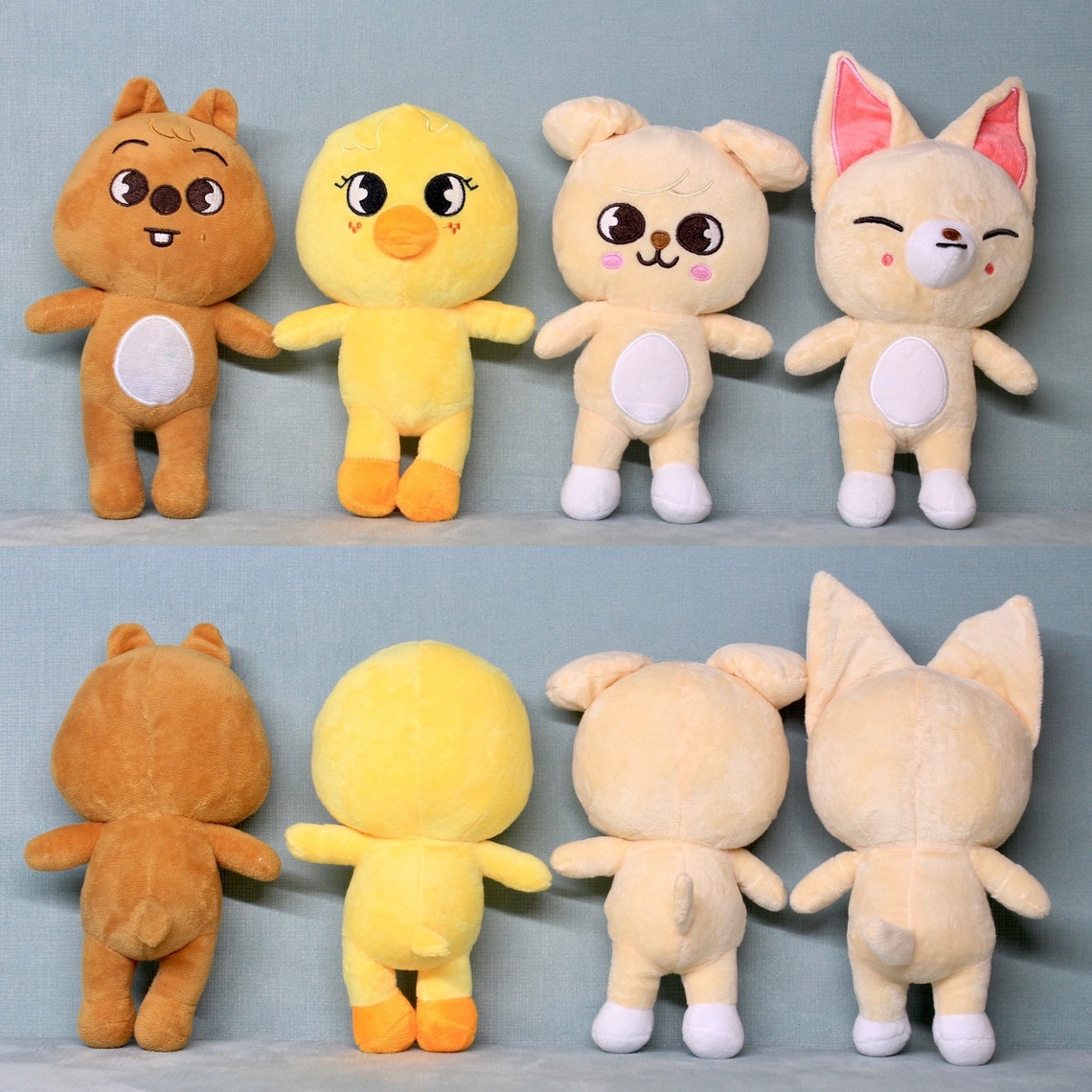 Skzoo Plushies Plush Kpop Dolls Stray Kids Dolls SKZ Merch - Etsy