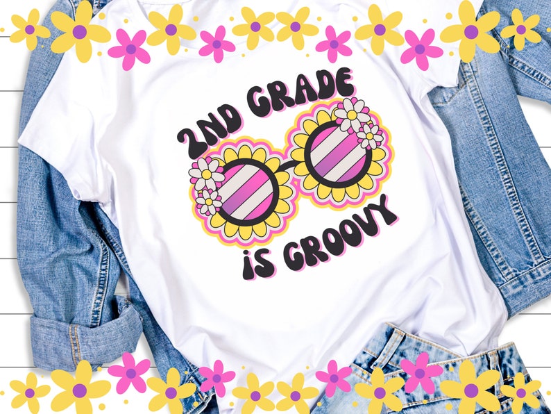 2nd Grade is Groovy PNG | JPEG | Digital Download | Back to School ...