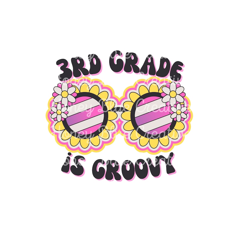 3rd Grade is Groovy PNG | JPEG | Digital Download | Back to School ...