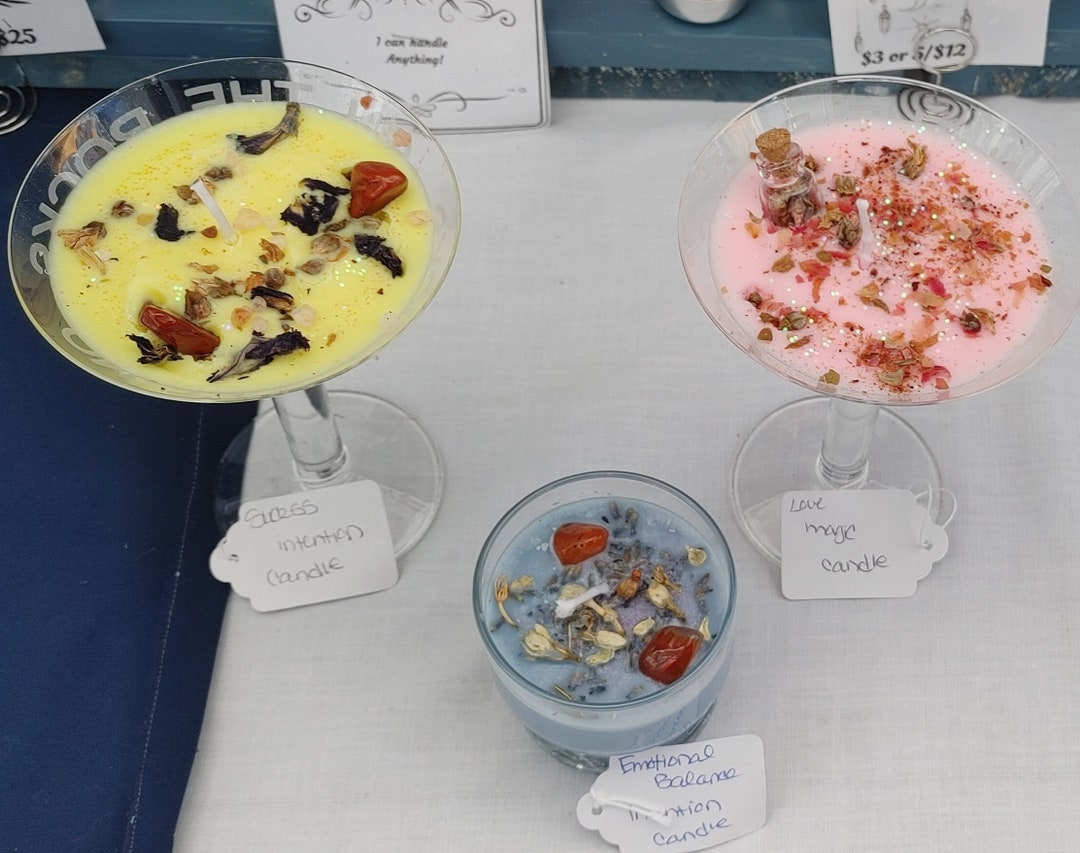 Intention/magic Candles - Etsy