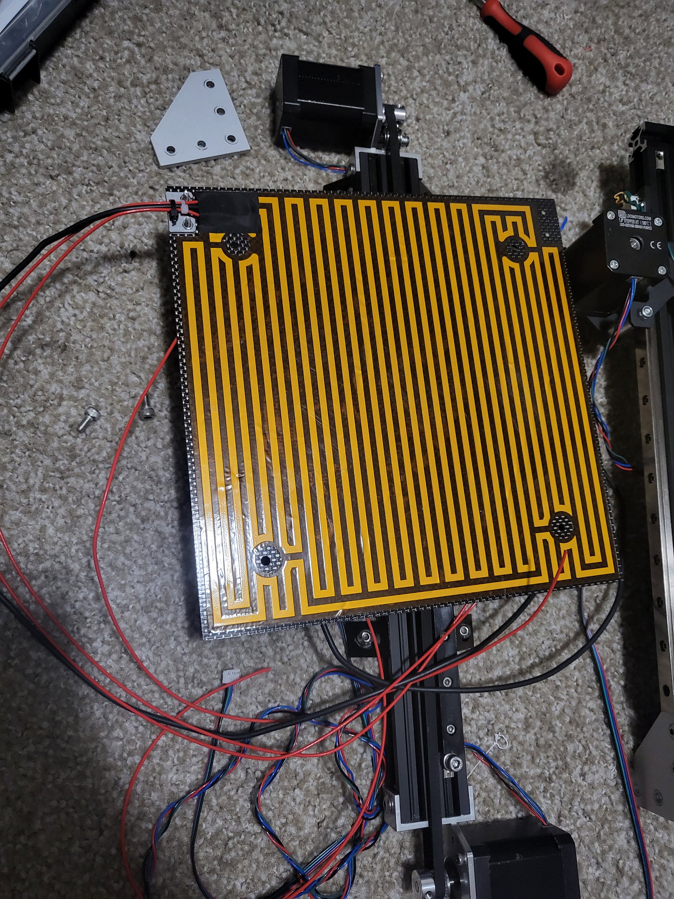 Jalopy/ender 3/LH Stinger 3D Printer - Lightweight Kapton Bed Heater - Etsy