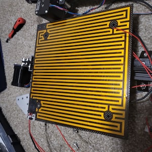 Jalopy/ender 3/LH Stinger 3D Printer - Lightweight Kapton Bed Heater - Etsy