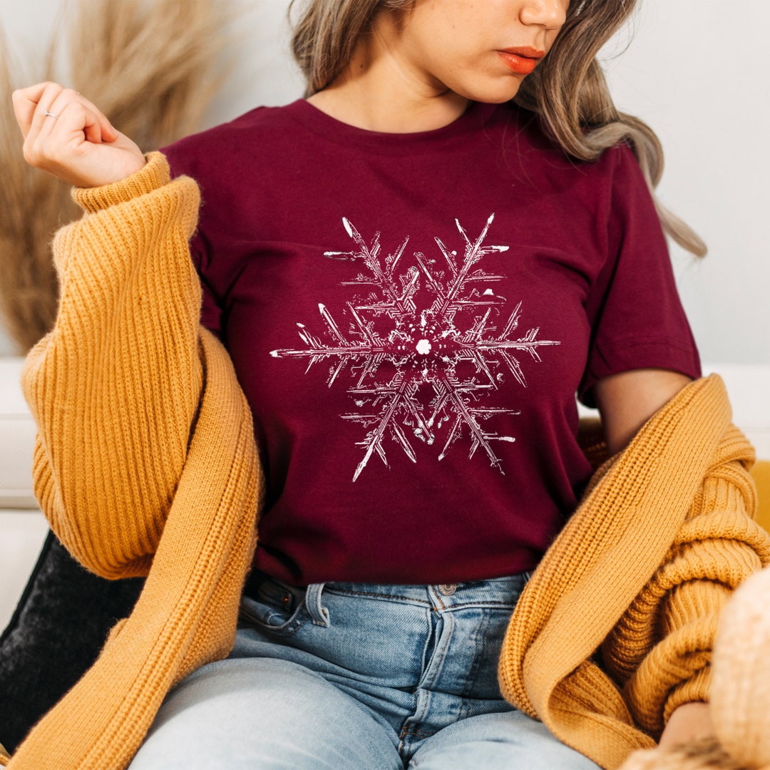 Snowflake Shirt Christmas Shirts Holiday Shirt Matching - Etsy