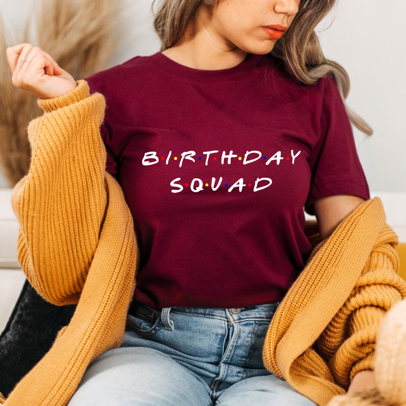 Birthday Squad Shirt Birthday Party Shirts Birthday Squad - Etsy
