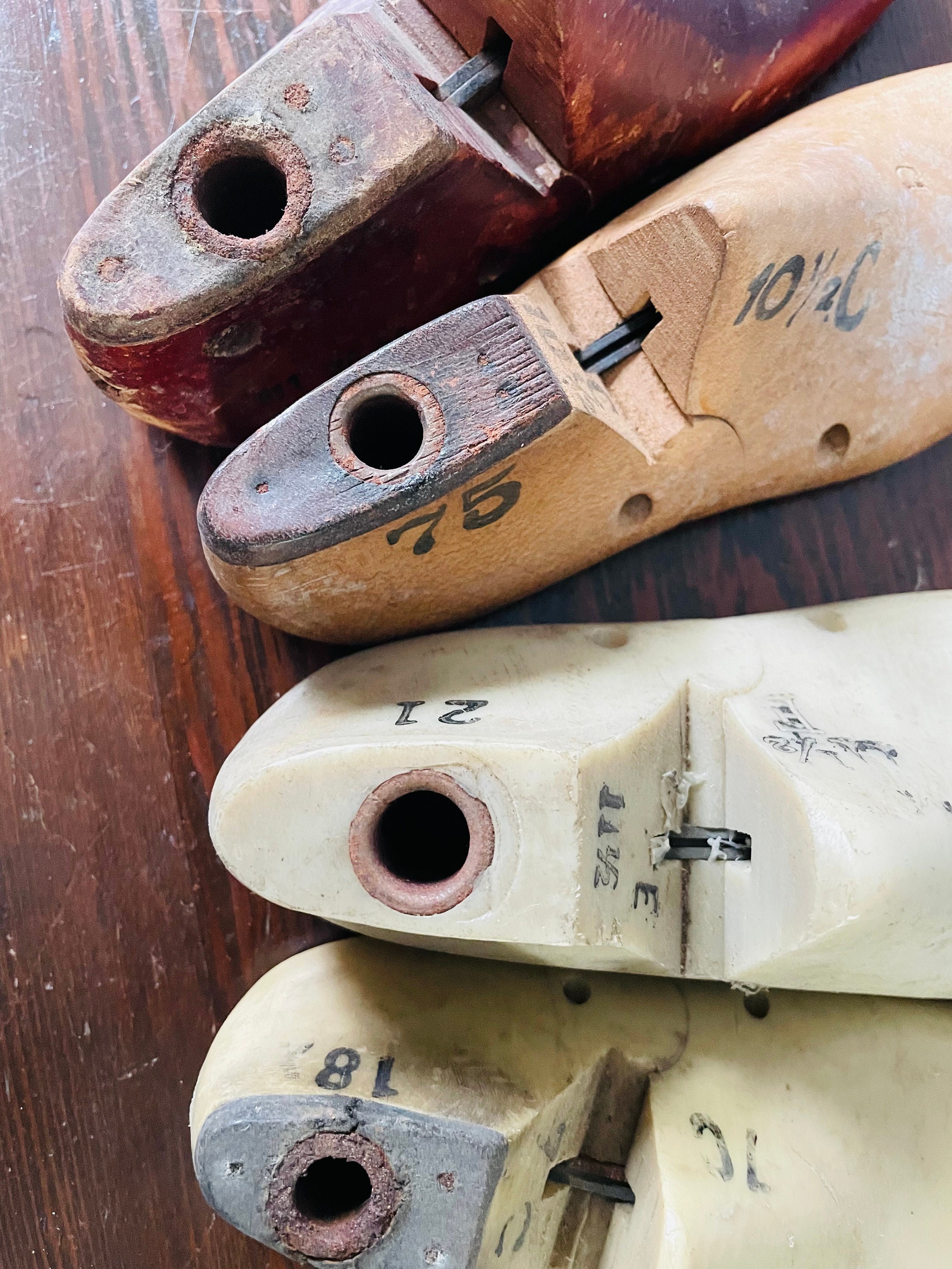 Four Antique / Vintage Wood Cobbler Molds for Childrens Shoes - Etsy