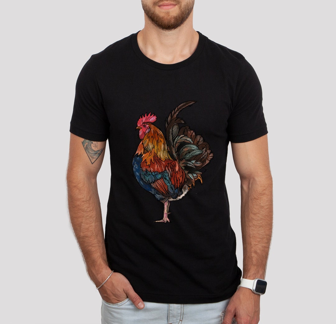Rooster Shirt, Farm Animal Tshirt, Chicken T Shirt, Funny Farmer T ...