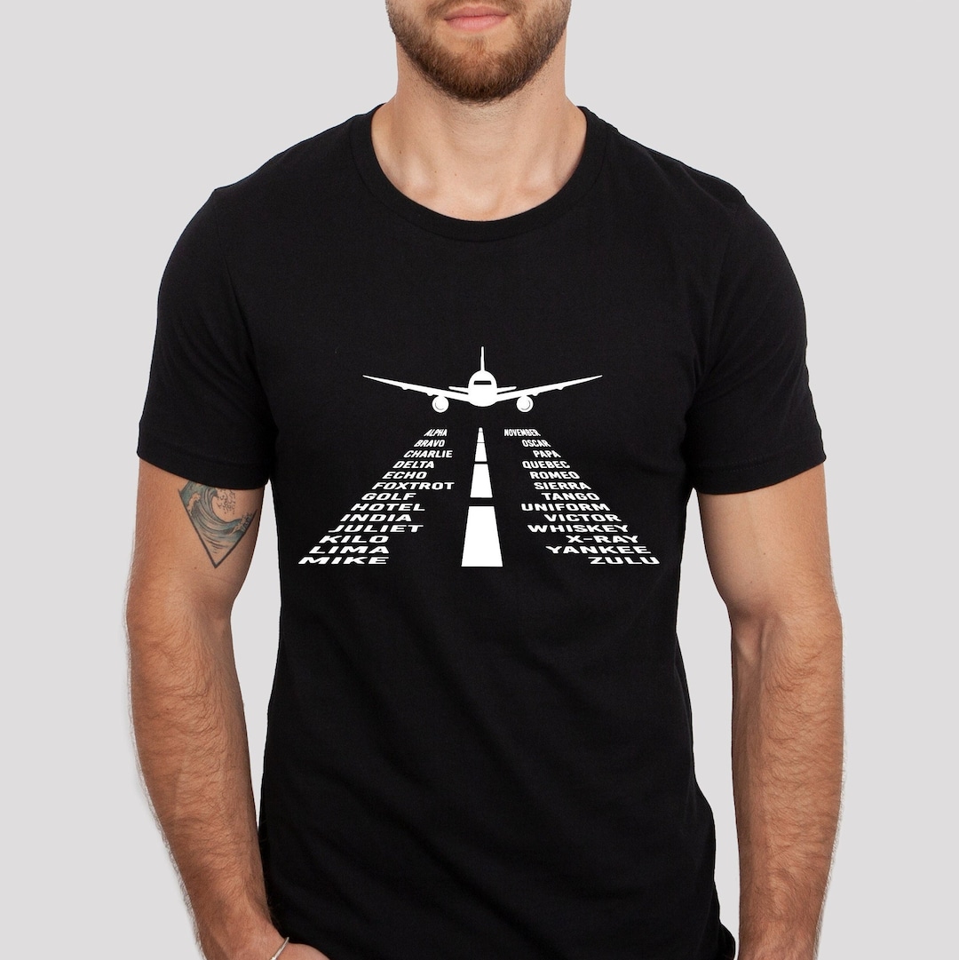 Airplane Shirt Pilot Shirt Aviation Tshirt Travel T Shirt - Etsy