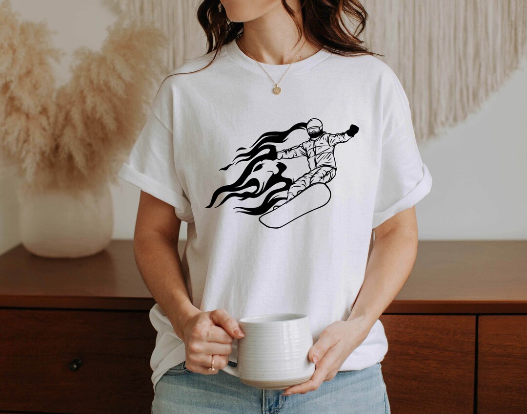 Snowboarding Shirt Snowboard Shirt Snowboard Life Skiing - Etsy