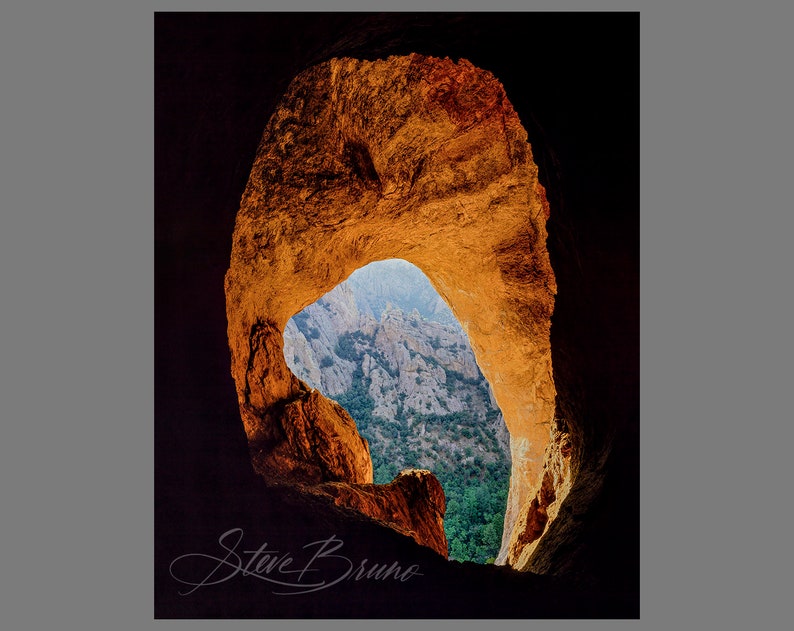 Cave Creek Canyon, Glowing Light, Caves, Grounding, Arizona Wall Art ...