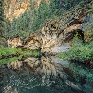 West Clear Creek, Reflections, Arizona Landscape Photography ...
