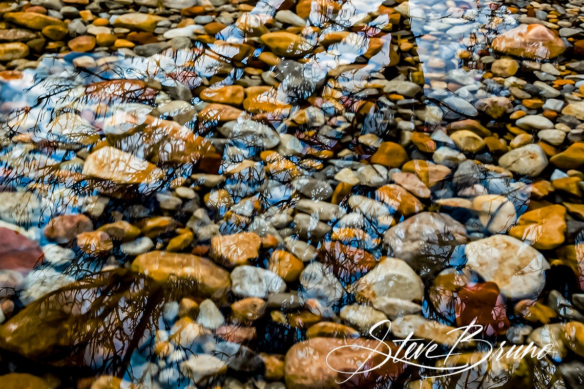 Abstract Reflections, Nature Photography, Water Wall Art, Landscape ...
