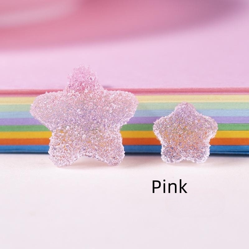 Star Gummies Gradient Resin Accessories - Etsy