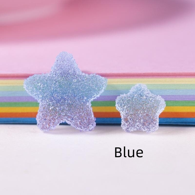 Star Gummies Gradient Resin Accessories - Etsy