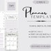 Floral Year Calendar Template - PDF DOWNLOAD - Canva - Etsy