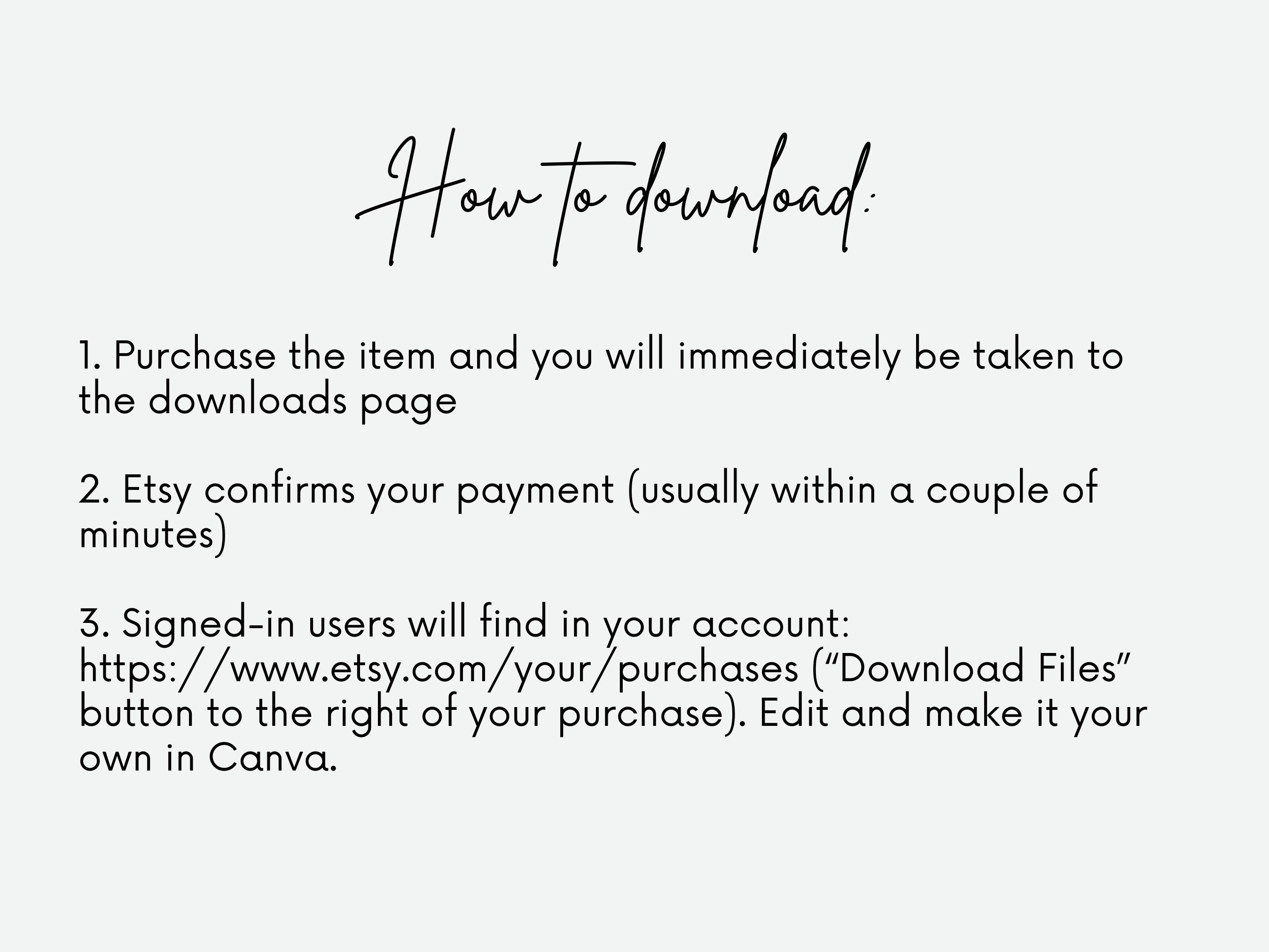 Floral Year Calendar Template - PDF DOWNLOAD - Canva - Etsy