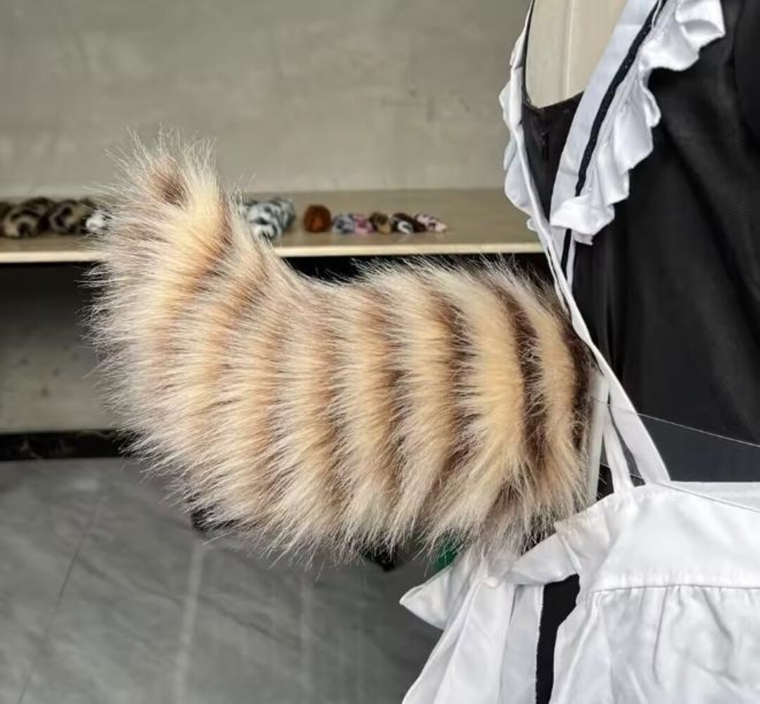 Electric Furry Tail Movable Cat Fox Wolf Tail Cosplay - Etsy