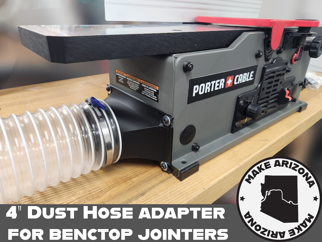 4” Dust Hose Adapter for 6 Inch Benchtop Jointers - Etsy