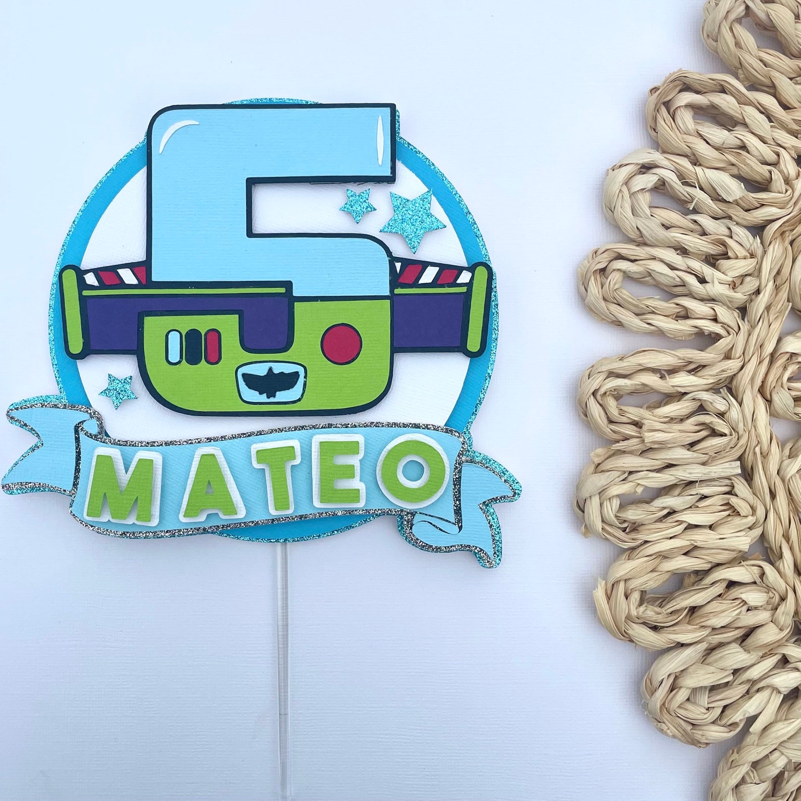 Buzz Lightyear Cake Topper for Birthday Toy Story - Etsy