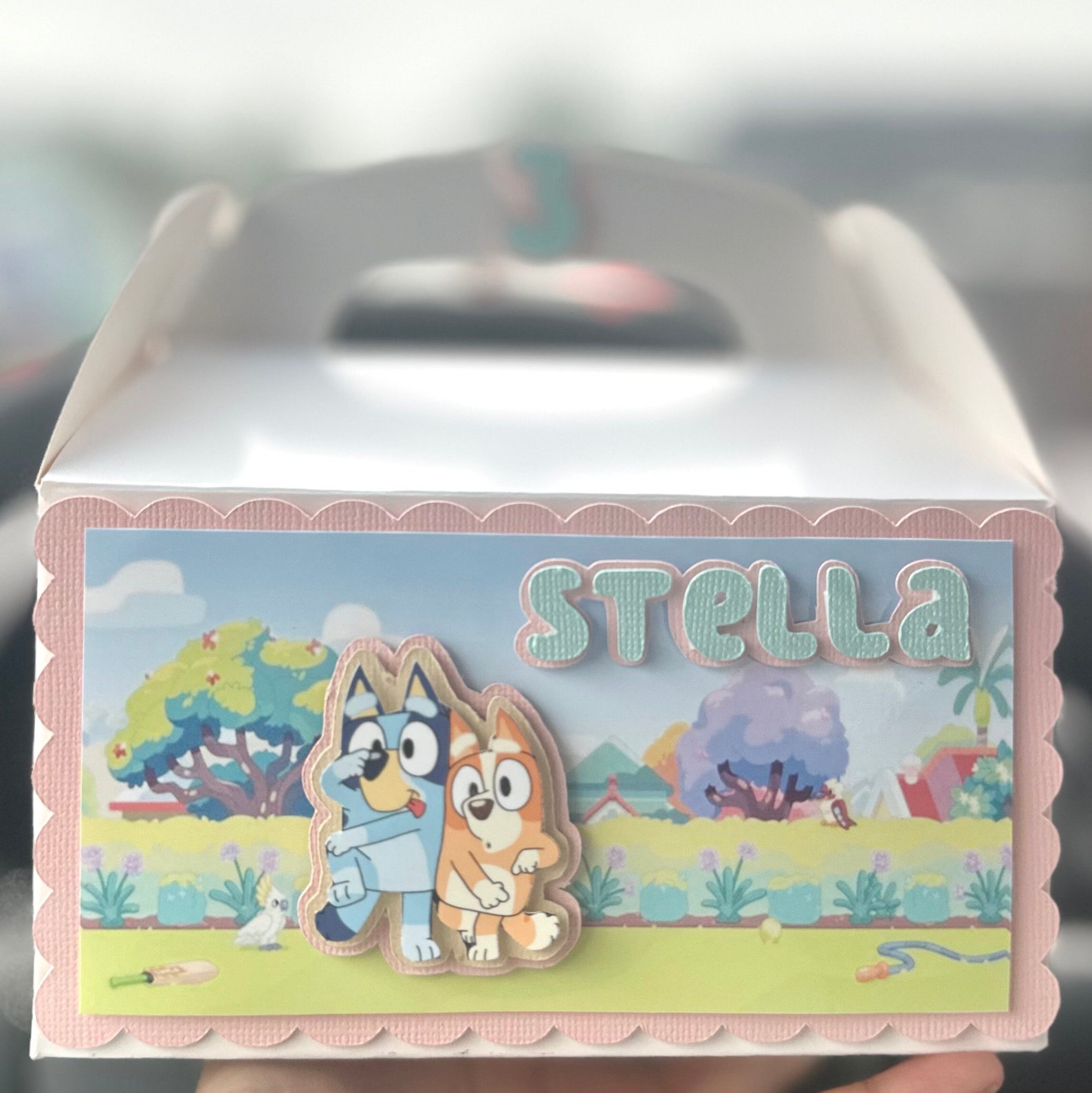 Bluey Gable Boxes for Birthday Party Bingo Gabble Box - Etsy