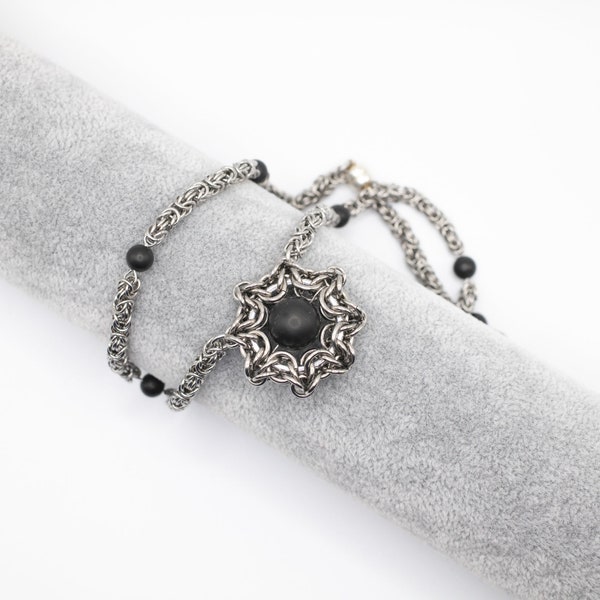 Chain Maille Pendant - Etsy