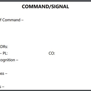 OPORD Shell, OPORD, Operations Order, OPORD Army, Rotc Opord Shell - Etsy