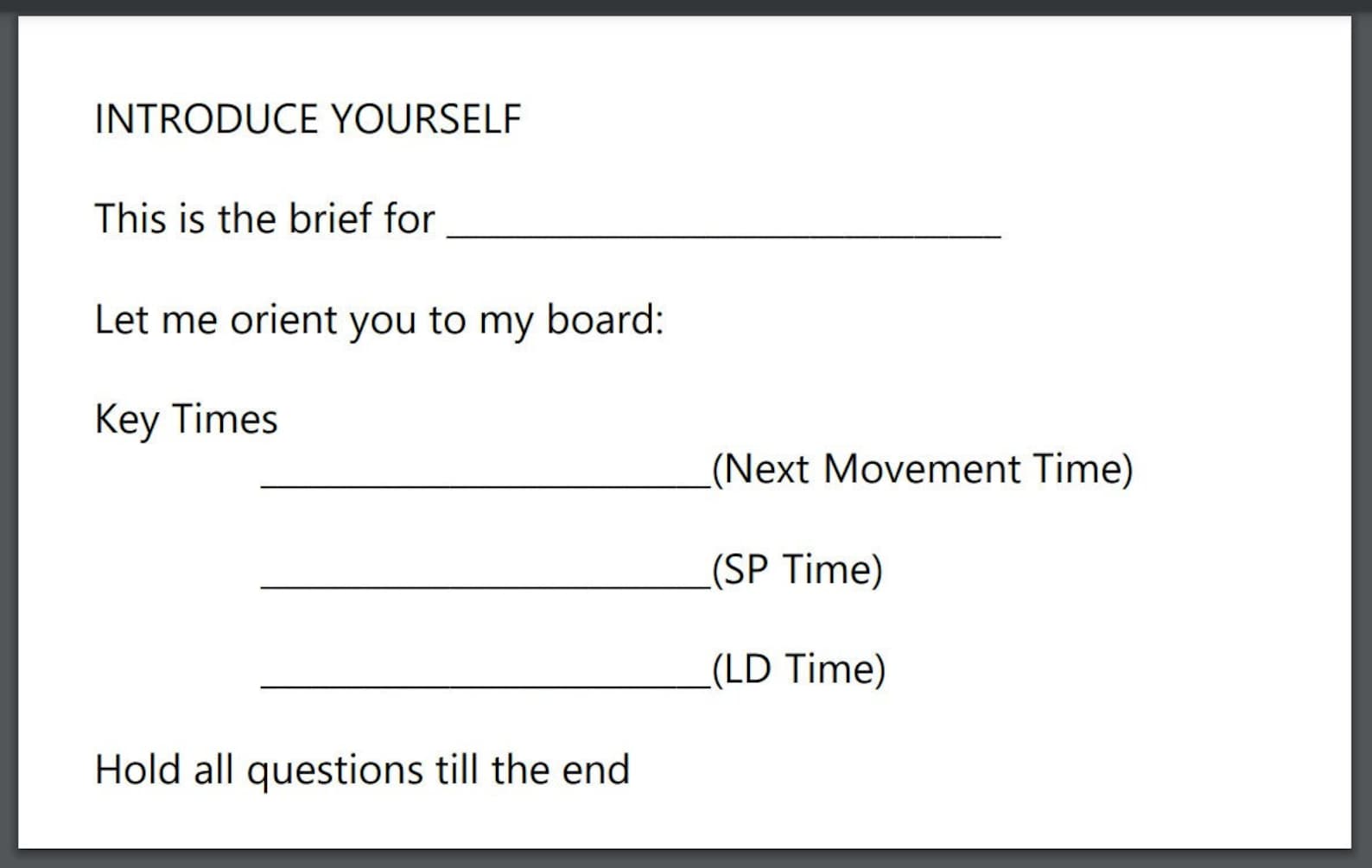 OPORD Shell, OPORD, Operations Order, OPORD Army, Rotc Opord Shell - Etsy