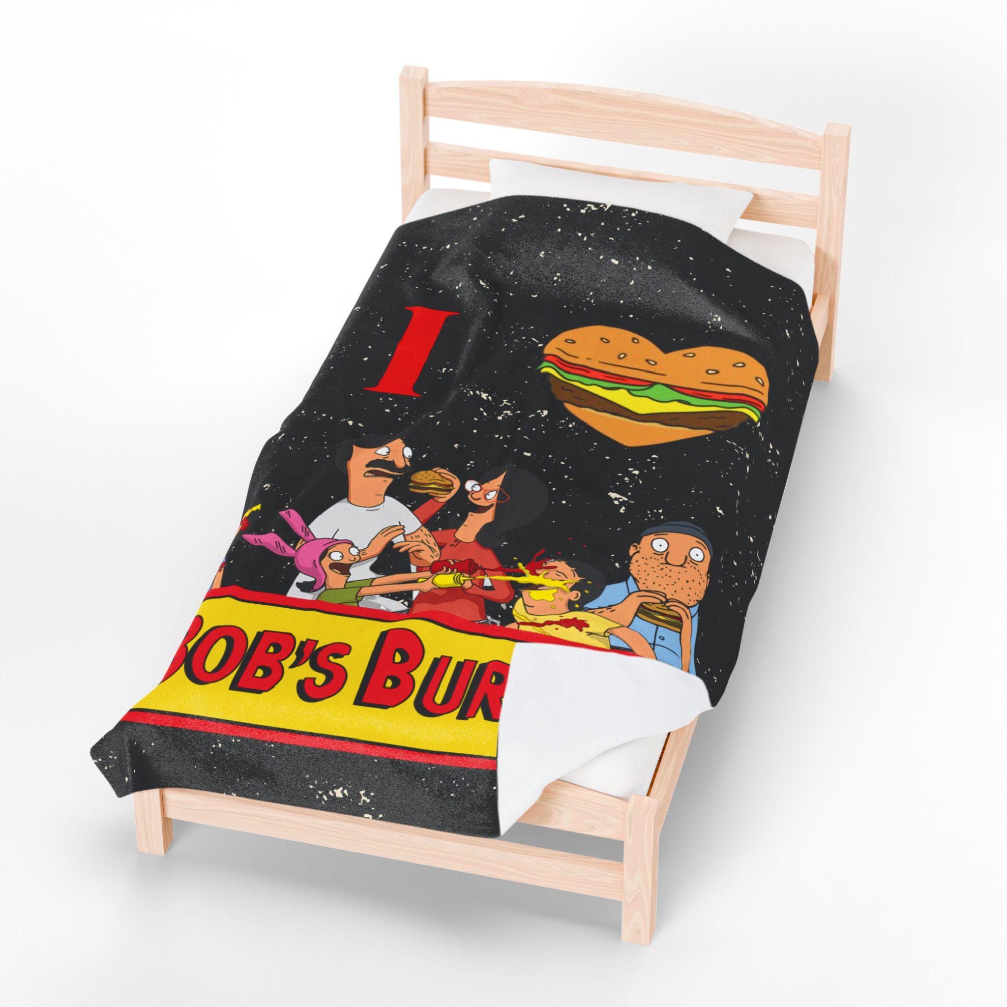Bobs Burgers Blanket, Bobs Burgers, Custom Bobs Burgers Merch, Custom ...