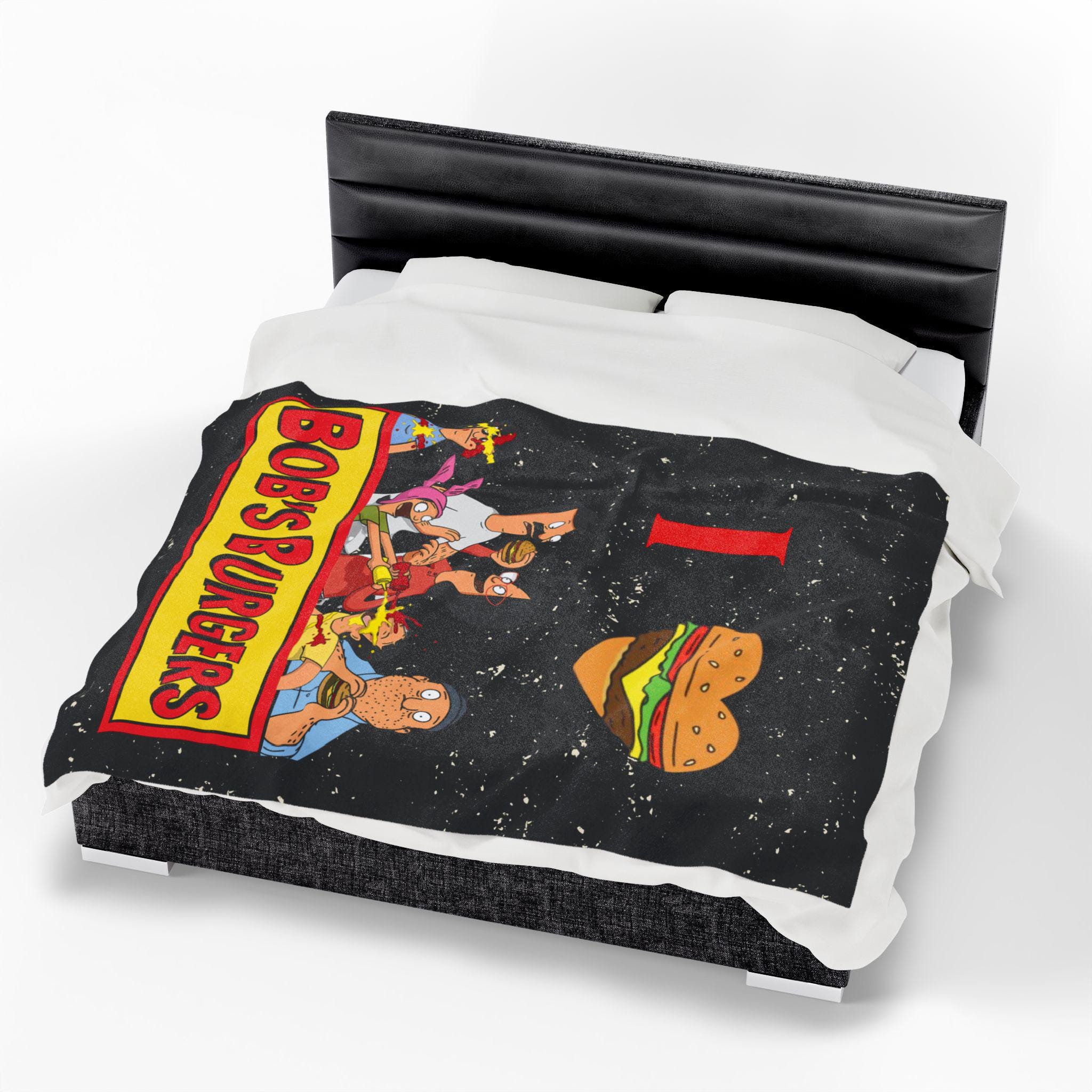 Bobs Burgers Blanket, Bobs Burgers, Custom Bobs Burgers Merch, Custom ...