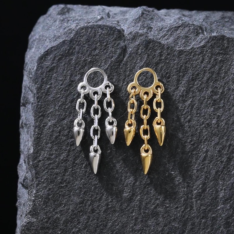 Spiked Chain Jacket - Etsy