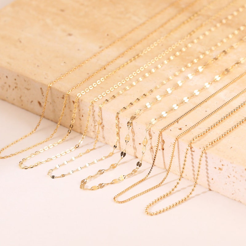 Cross Diamond Cut Chain - Etsy