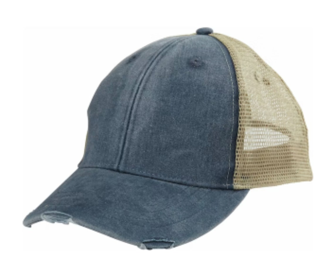 Hey There Train Wreck Distressed Trucker Hat | Patch Cap - Etsy
