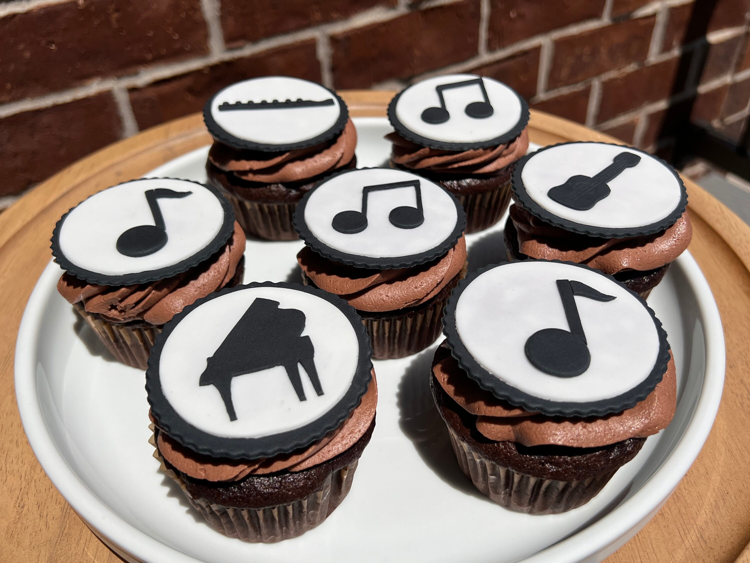 Music Note Fondant Cupcake Toppers - Etsy