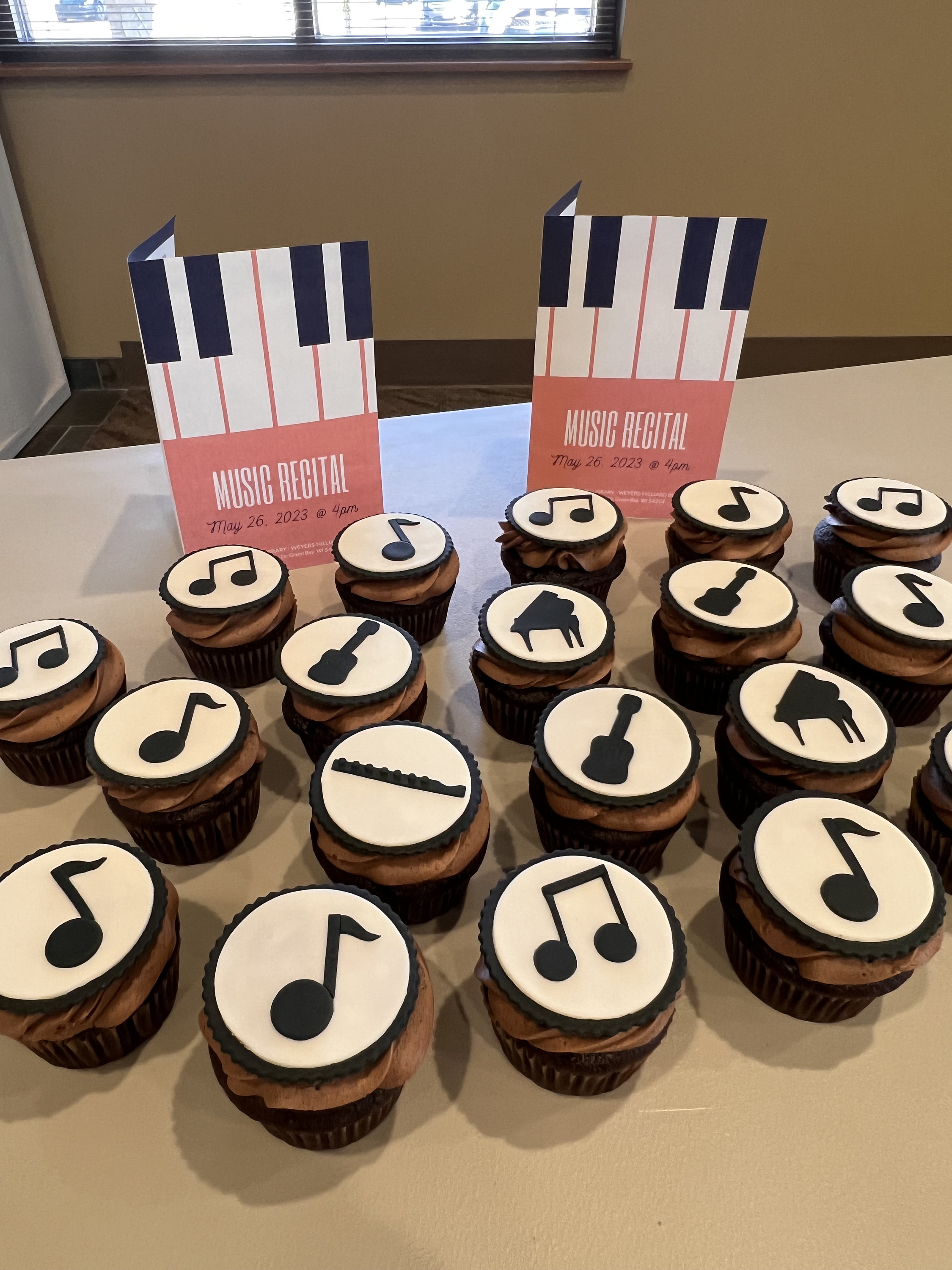 Music Note Fondant Cupcake Toppers - Etsy