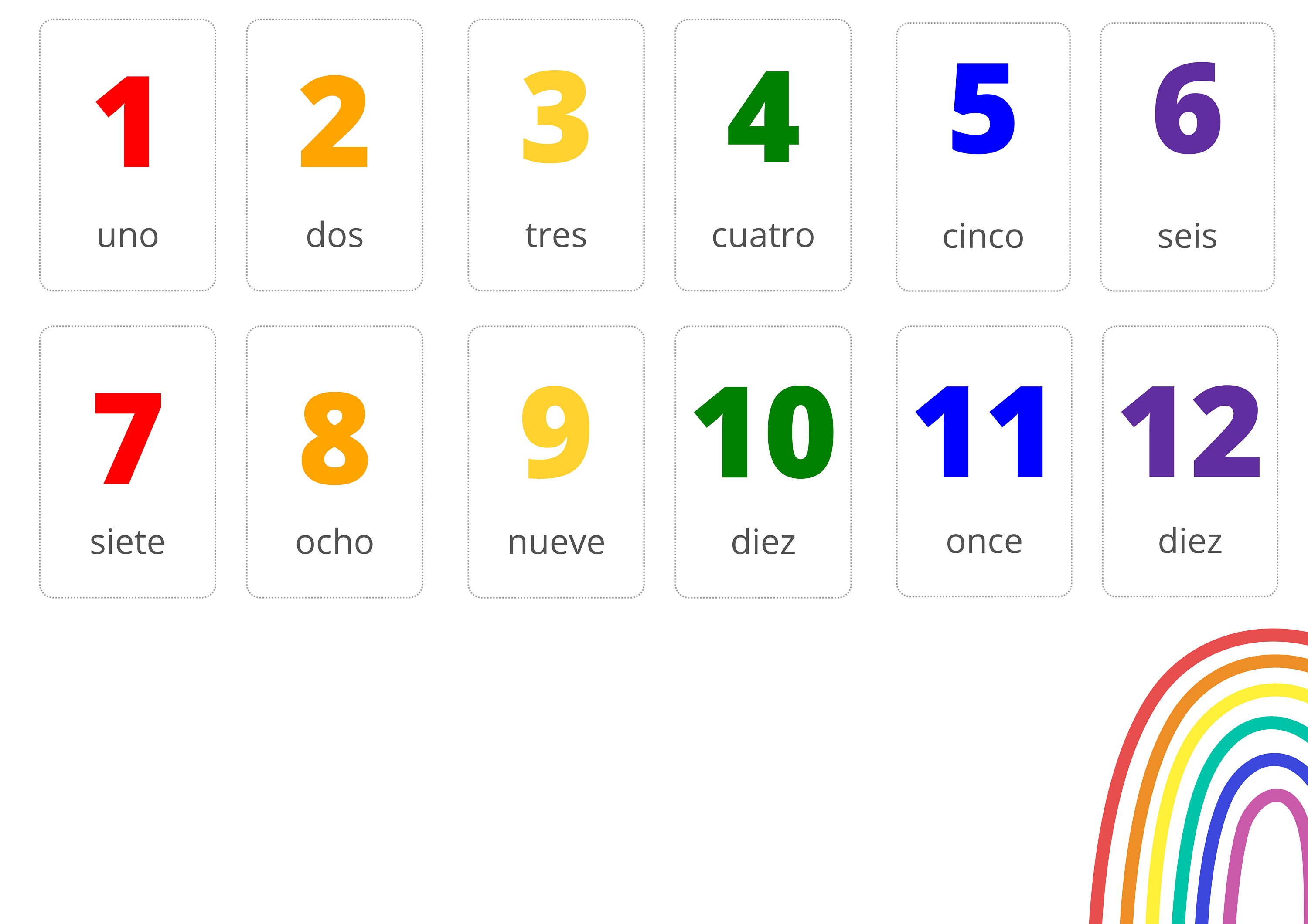 Spanish Toddler Flash Cards Colors Flash Card Montessori - Etsy