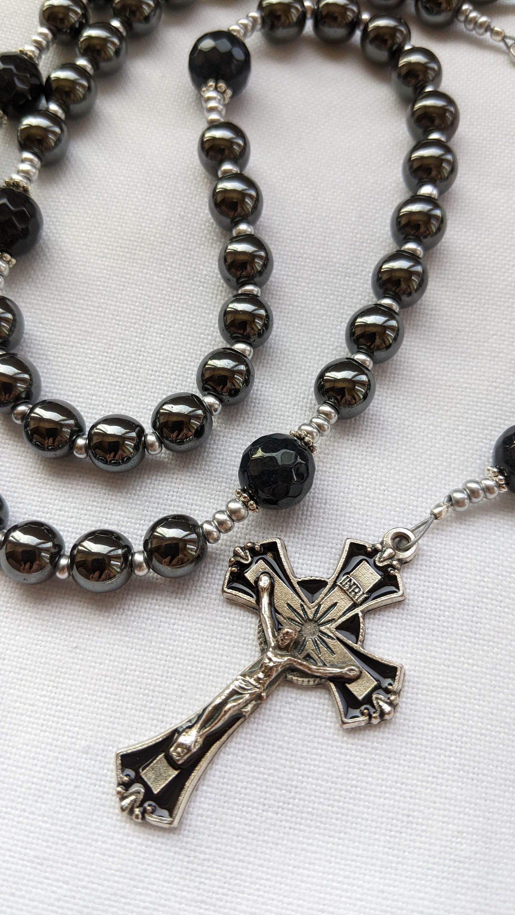 Men's Catholic Rosaries, Wedding Gift, St. Joseph, Heirloom, Gemstone ...