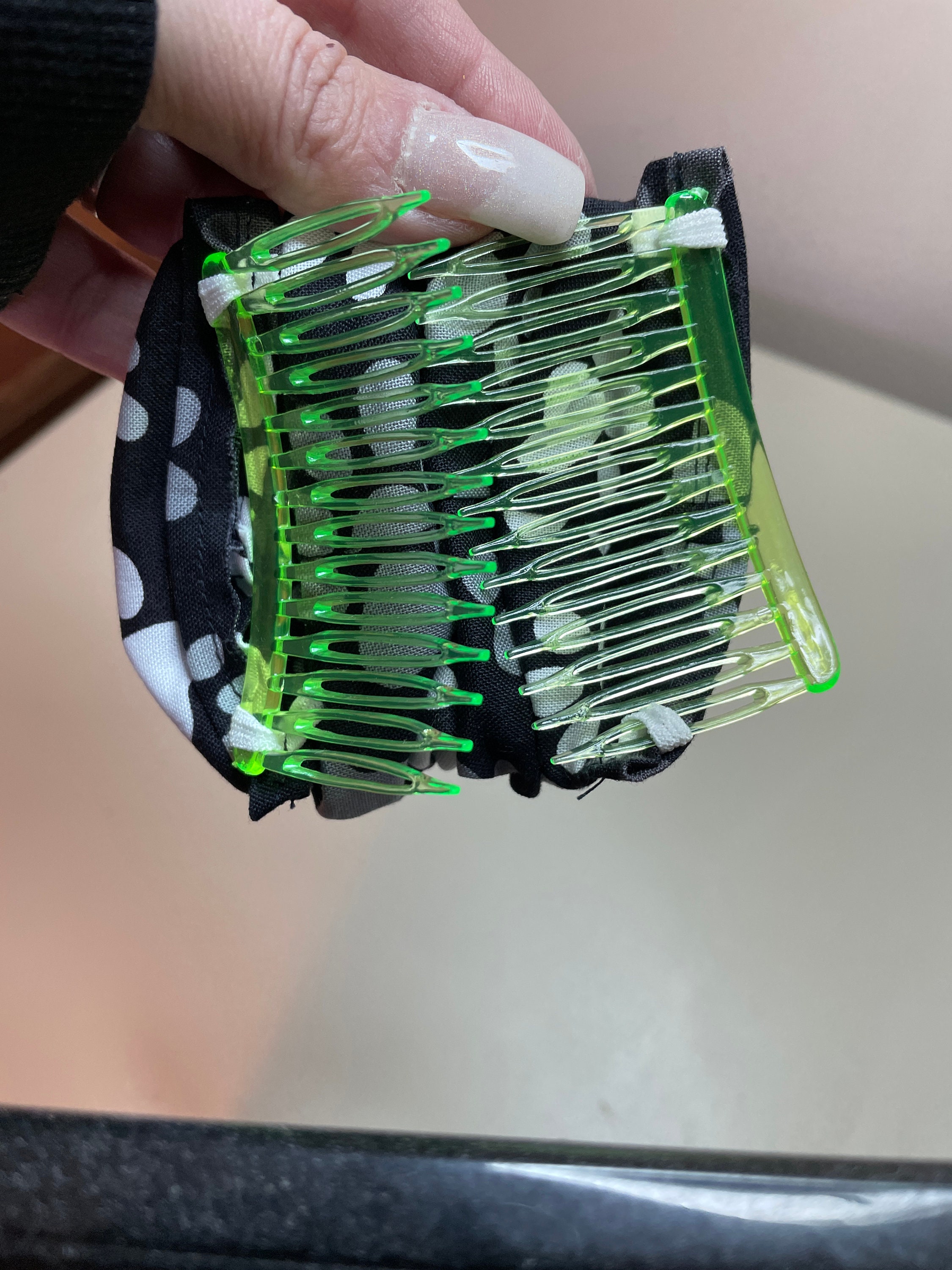 Fabric Hair Combs - Etsy