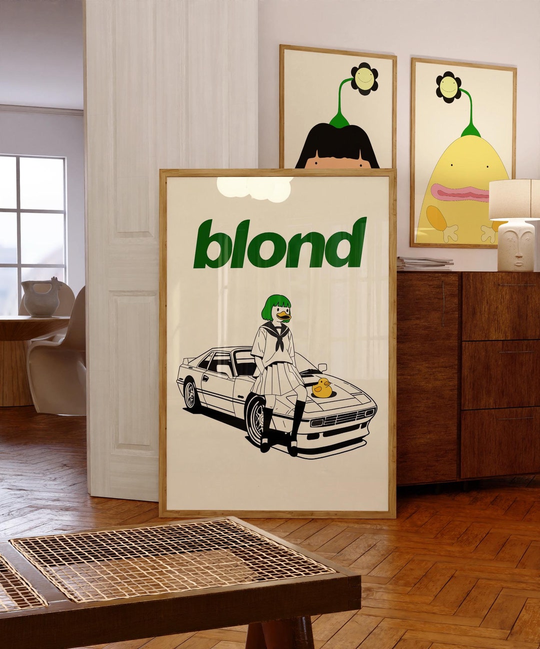 Duck Mood Board” Showcasing Different Duck-like Personas in a Fresh ...